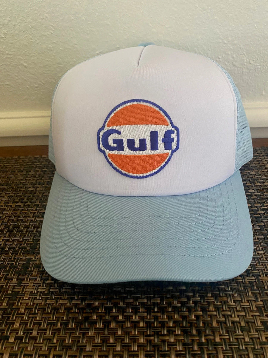 Gulf Blue Foam Trucker Hat – Fast Lane Classic Cars
