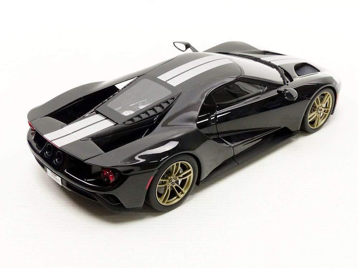 2017 Ford GT Black Heritage 50th Anniversary Edition US001-B 1:18 Diec ...