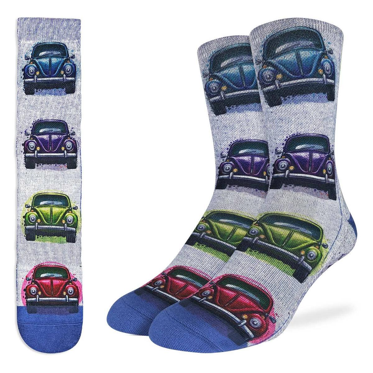 Classic VW Bug Active Fit Crew Socks – Fast Lane Classic Cars