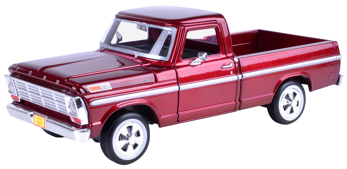 1969 Ford F-100 1:24 Diecast – Fast Lane Classic Cars