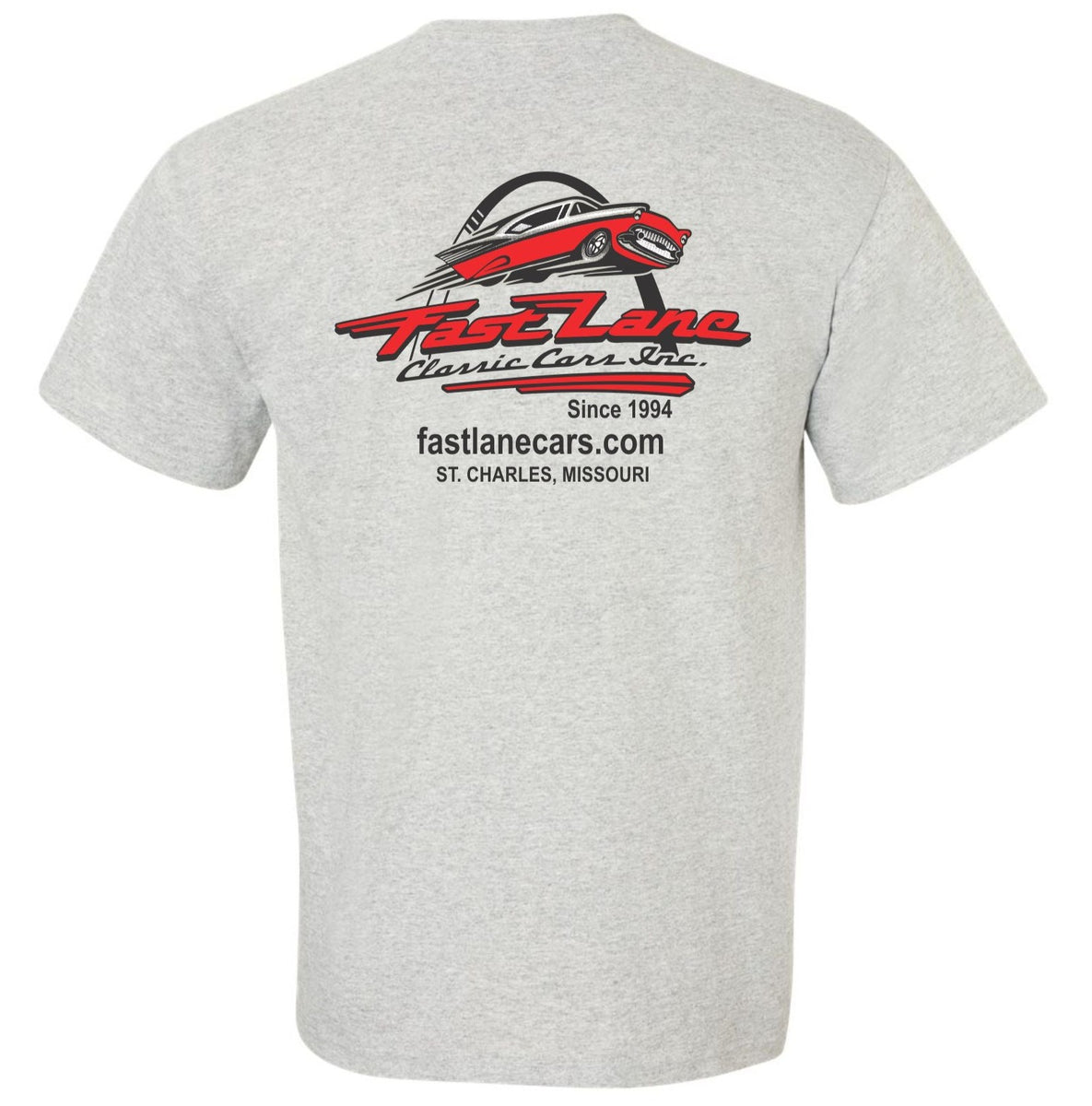Fast Lane Arch Logo Short Sleeve T-shirt – Fast Lane Classic Cars